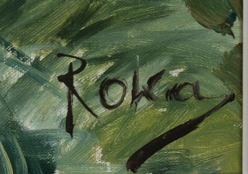 Charles Roka, oil on canvas, signed. - Bukowskis