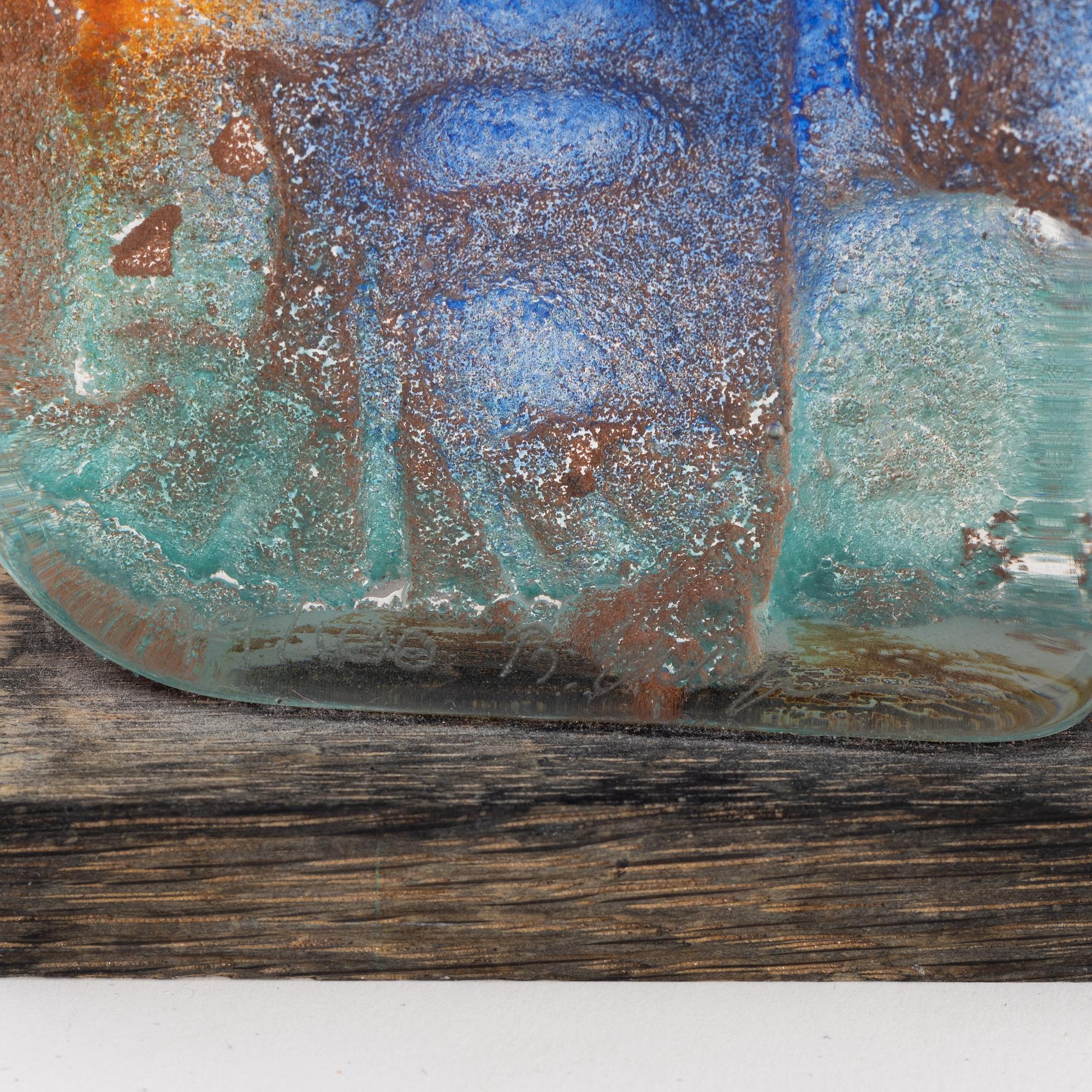 Björn Ekegren, two glass sculptures, signed and numbered. - Bukowskis