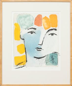 CAMILLA PYK, färglitografi, signerad och numrerad 13/195. - Bukowskis