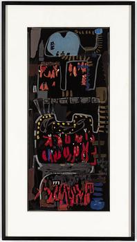RANDI FISHER, mixed media. Signed Randi Fisher and dated -49. - Bukowskis