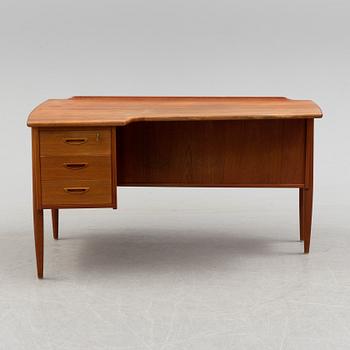 A model A10 writing desk, designed by Göran Strand, Lelångs Möbelfabrik ...