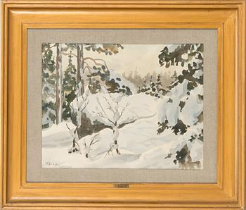 Helmi Biese, Talvimaisema. - Bukowskis