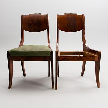 STOLAR, 2 st, senempire, Ryssland 1830/40-tal. - Bukowskis