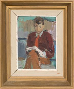 WILHELM WIK, oil on panel, signed and dated- 1951. - Bukowskis