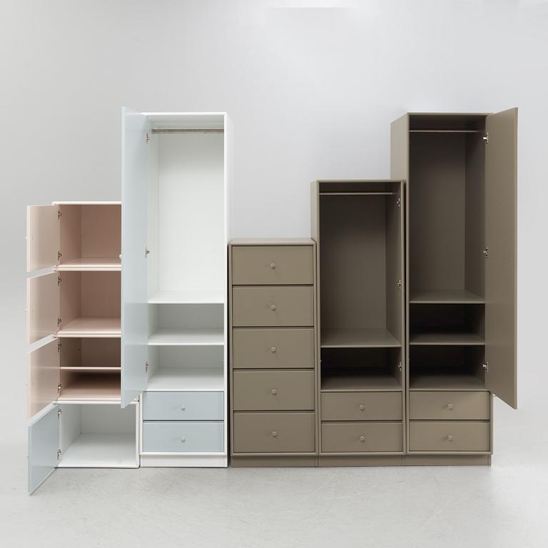 Peter J. Lassen, hyllsystem, 8 delar, Montana, Danmark. - Bukowskis