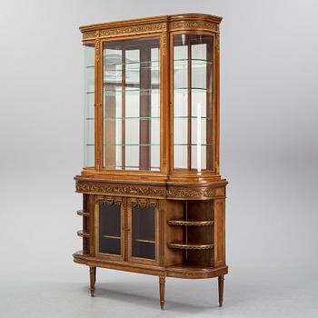 A French Louis XVI-style cupboard, ca 1900 signed Jacquet. - Bukowskis