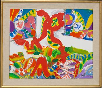 YASSE TABUCHI, oil on canvas signed and dated 1966. - Bukowskis