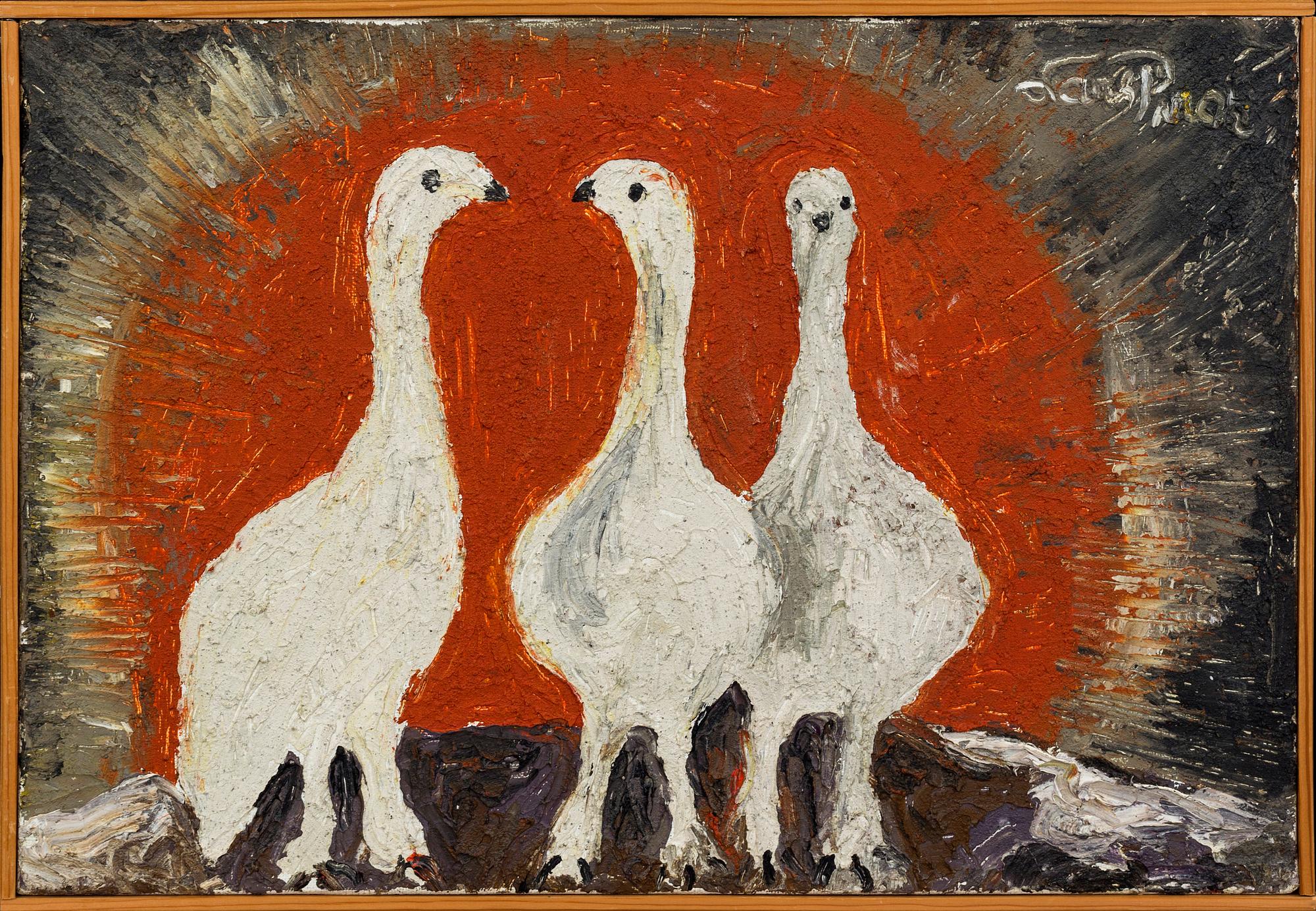 LARS PIRAK, olja på duk, signerad, - Bukowskis