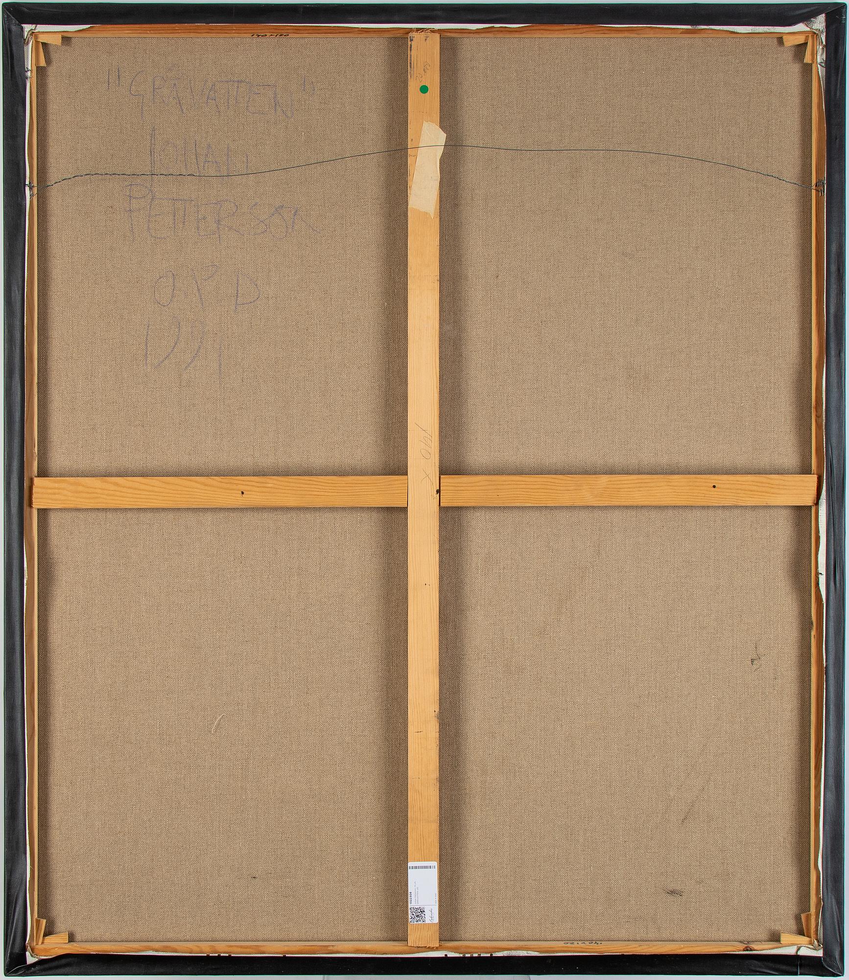 Johan Petterson, oil on canvas, signed and dated 1991 verso. - Bukowskis