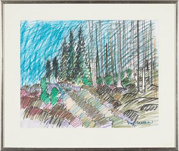 Stig Claesson, skogslandskap. - Bukowskis