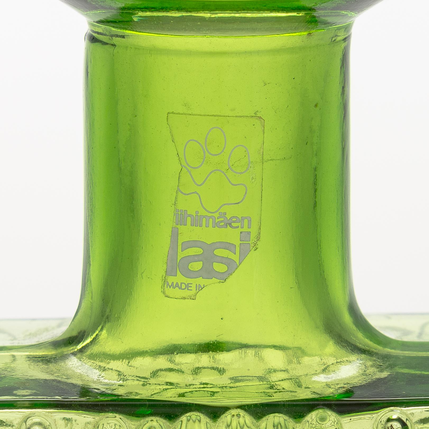 Nanny Still, Two 'Grapponia' bottles, Riihimäen lasi oy. - Bukowskis