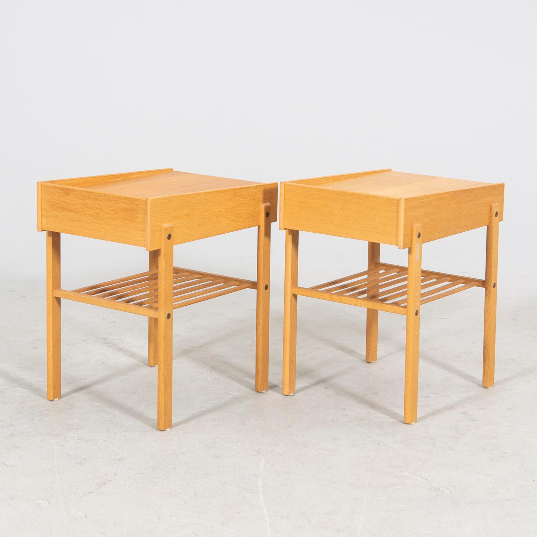 70s style bedside table