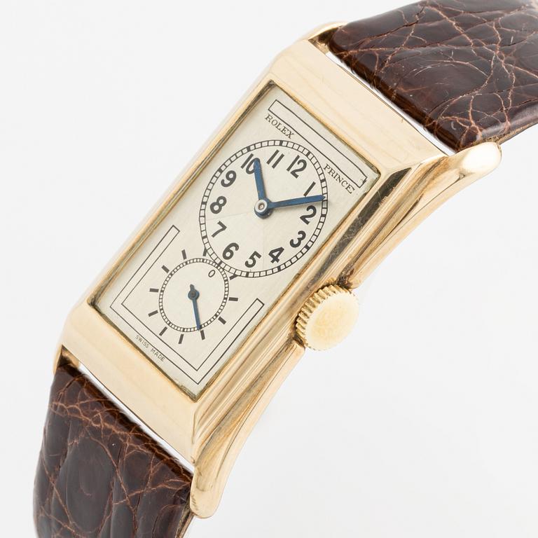 Rolex, Prince, "Doctor’s Watch", "Brancard", armbandsur, 22 x 35,5 (42 ...