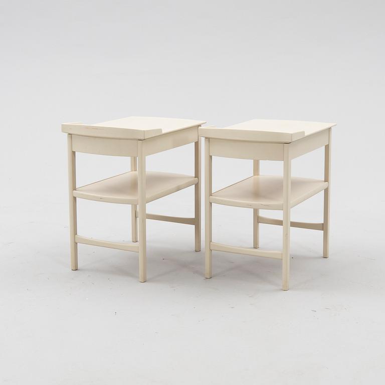 Carl Malmsten, sängbord ett par "Birgitta" Bodafors möbler 1964 ...