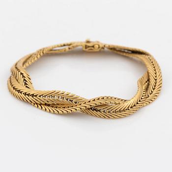 18K gold bracelet, Italy. - Bukowskis