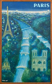 AFFISCH, Bernhard Villemot, för Air France 1967. - Bukowskis