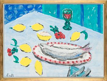Eero von Boehm, Still Life with Fish. - Bukowskis