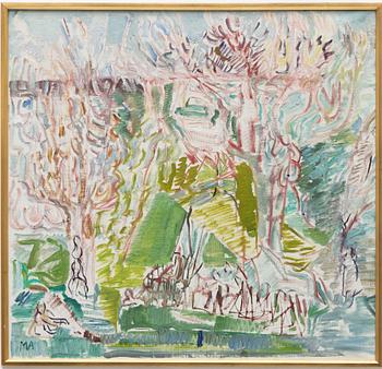 Maj Arnell, Landscape with Trees. - Bukowskis