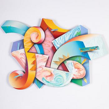 George D. Green, blandteknik på pannå, signerad George Green och ...