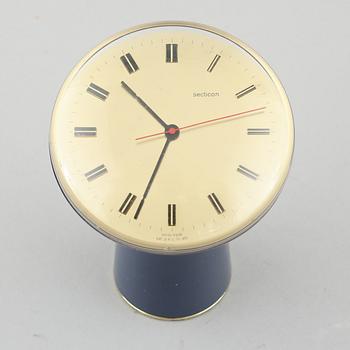 A table clock by Angelo Mangiarotti, model "Secticon", 1950s/60s ...