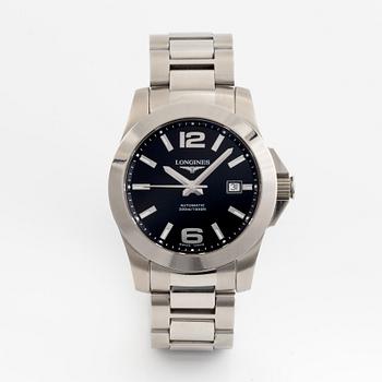Longines, Conquest, armbandsur, 41 mm. - Bukowskis