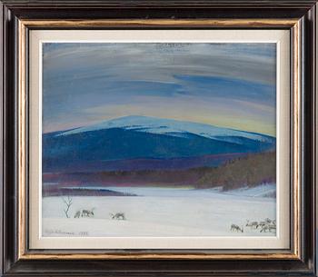 Viljo Hurme, Lapland landscape. - Bukowskis