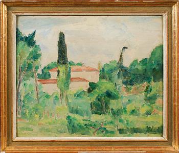 VICTOR AXELSON, oil on panel, signed and dated 21. - Bukowskis