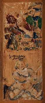 Ernst Josephson, Figures in a dramatic scene. - Bukowskis