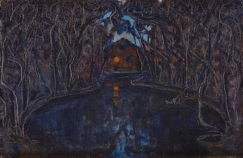 Otto Hesselbom, "Kvarndammen". - Bukowskis