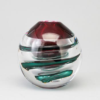 LARS HELLSTEN, vas, glas, Orrefors. - Bukowskis