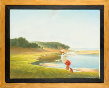 Kaj Stenvall, oil on board, signed and dated 2004. - Bukowskis