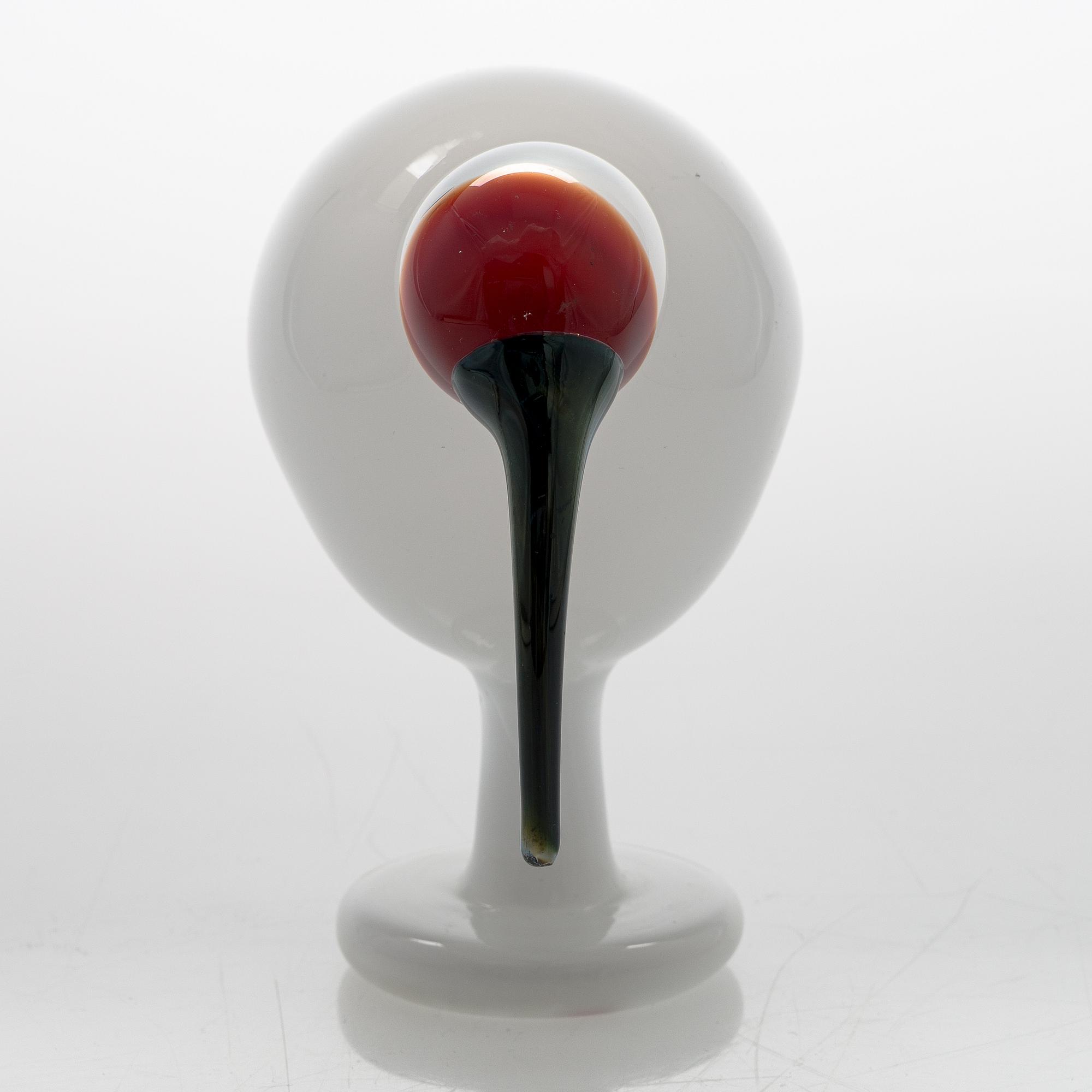 Oiva Toikka, a glass bird signed O. Toikka Nuutajärvi 2005 516. - Bukowskis