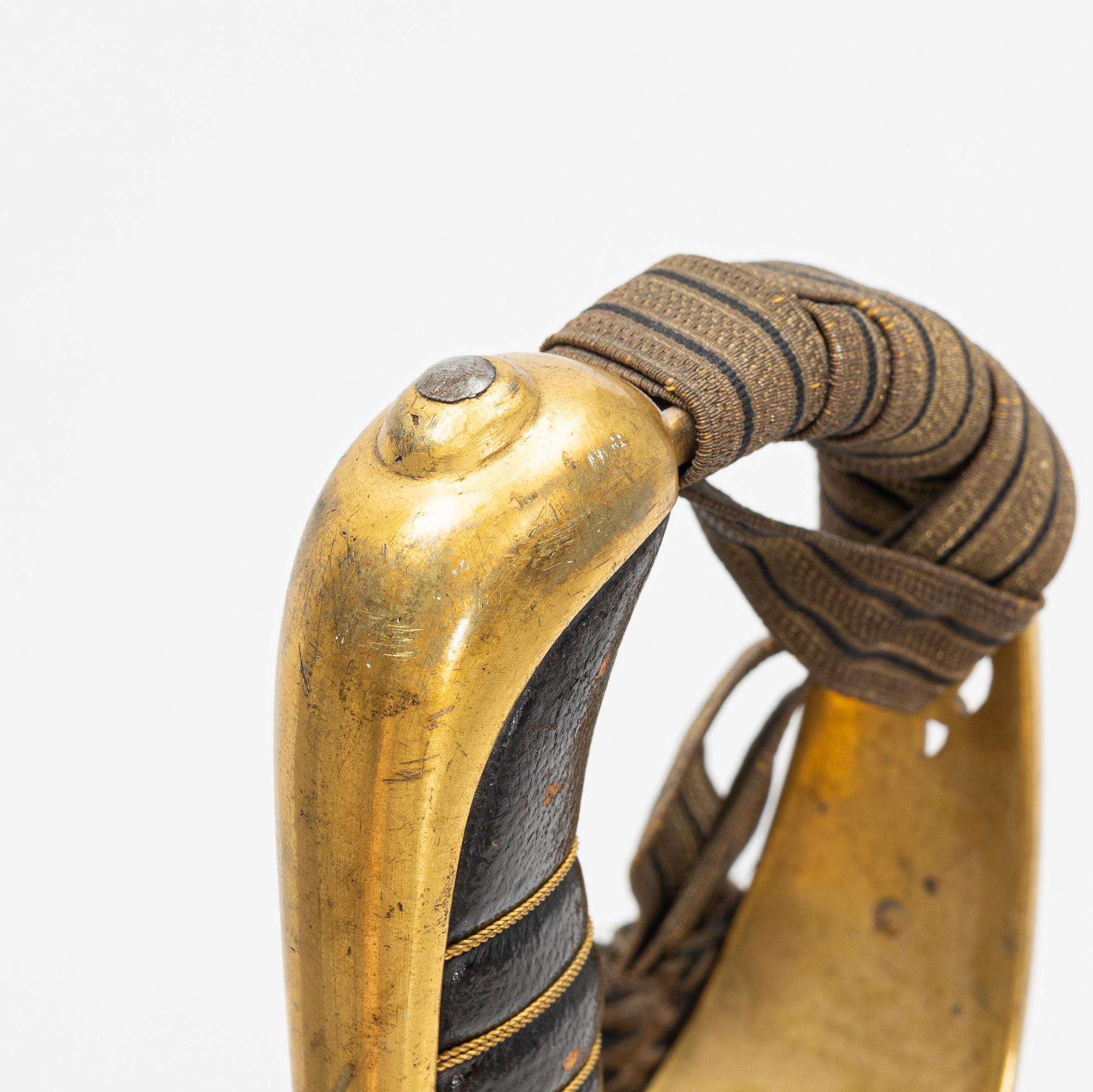 Swedish sabre, model 1893 for cavalry officers, with scabbard. - Bukowskis