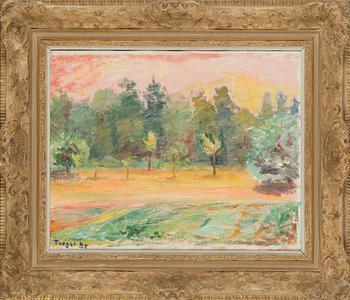 Torger Enckell, olja på duk, signerad och daterad -55. - Bukowskis