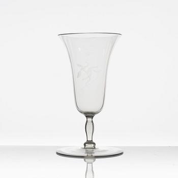 Simon Gate, vas, Orrefors, 1928. - Bukowskis