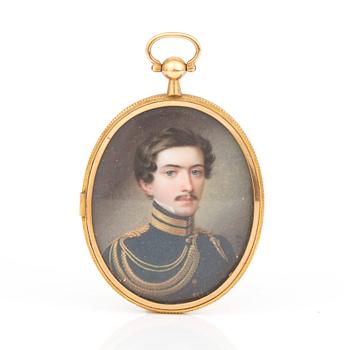 JOHAN WAY, Miniatyr, signerad och daterad 1825. - Bukowskis