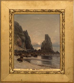 ALBERT BERG, oil on canvas, signed. - Bukowskis