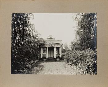 Signe Brander, eleven photographs, mounted on cardboard. First quarter ...