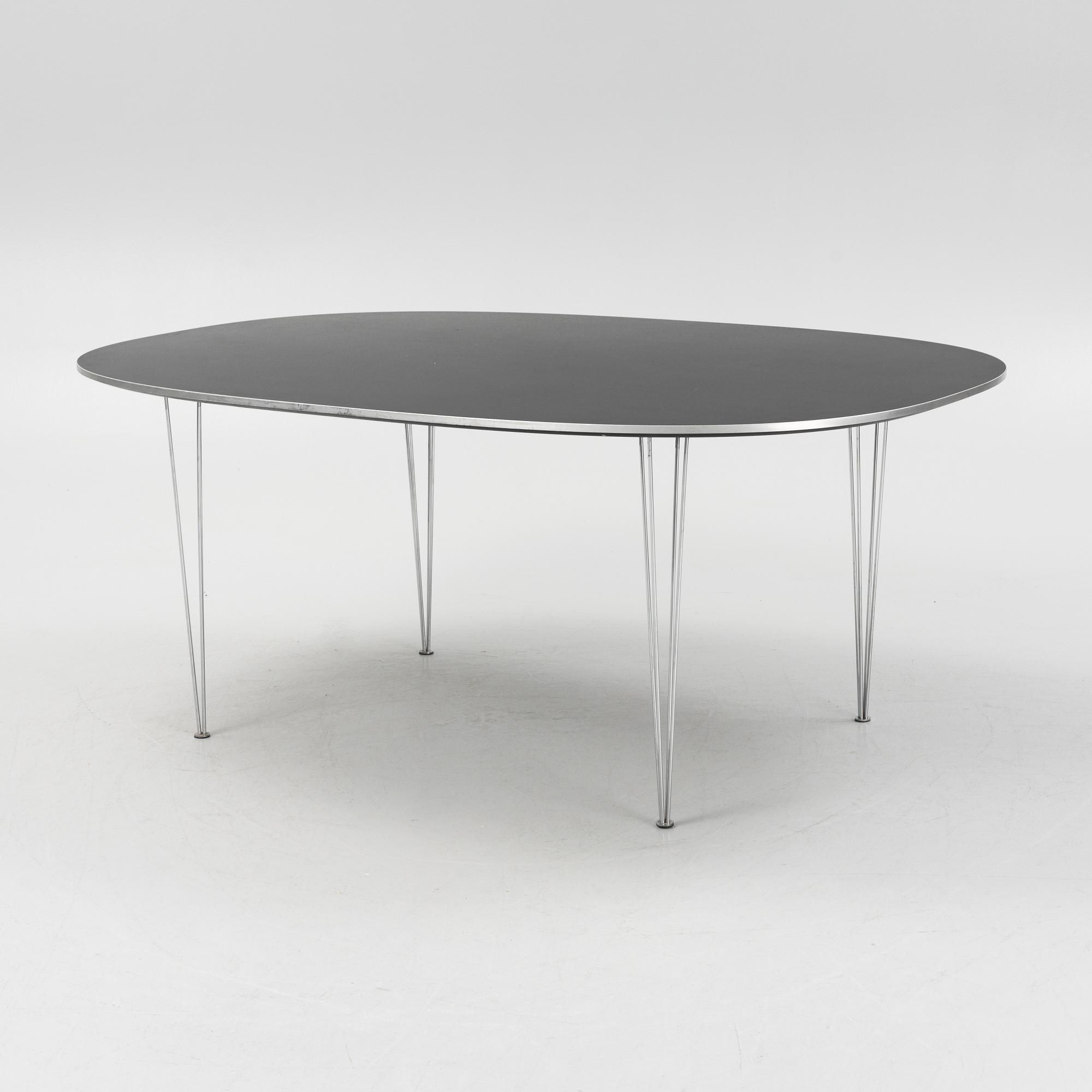 Bruno Mathsson & Piet Hein, matbord, "Superellips", Fritz Hansen ...