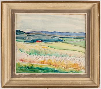 Verner Thomé, watercolor, signer and dated -42. - Bukowskis