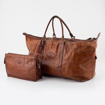 Mulberry, Weekend Bag and Toiletry Bag, vintage. - Bukowskis
