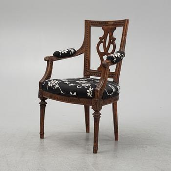 A Gustavian chair by Anders Andersson (1751-1812). - Bukowskis