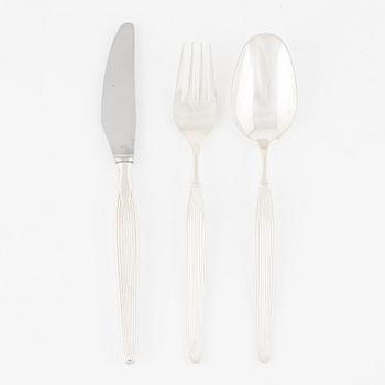 Bestick, sterling silver, 18 delar, "Savoy", Frigast, Danmark. - Bukowskis