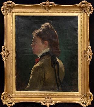 Carl Gustaf Hellqvist, oil on canvas signed and dated. - Bukowskis