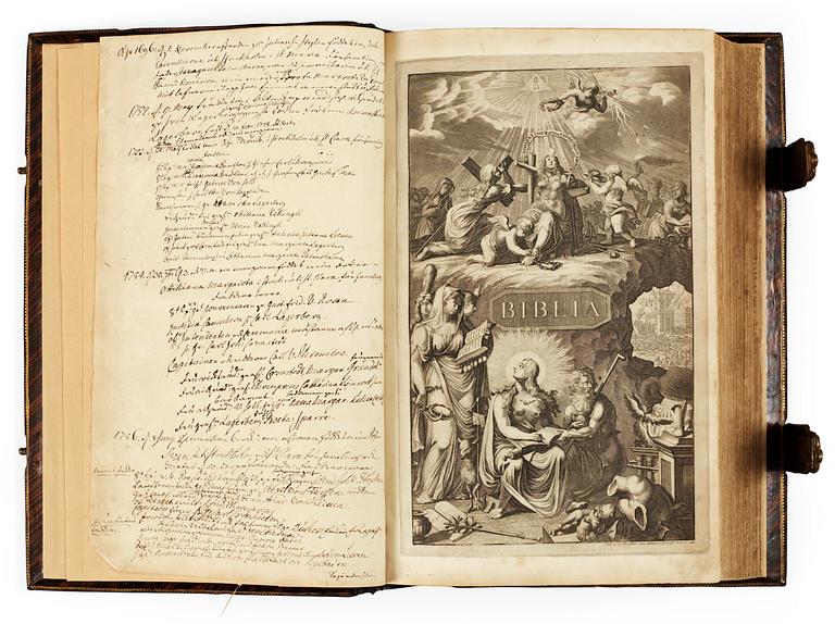 Karl XII:s bible. - Bukowskis