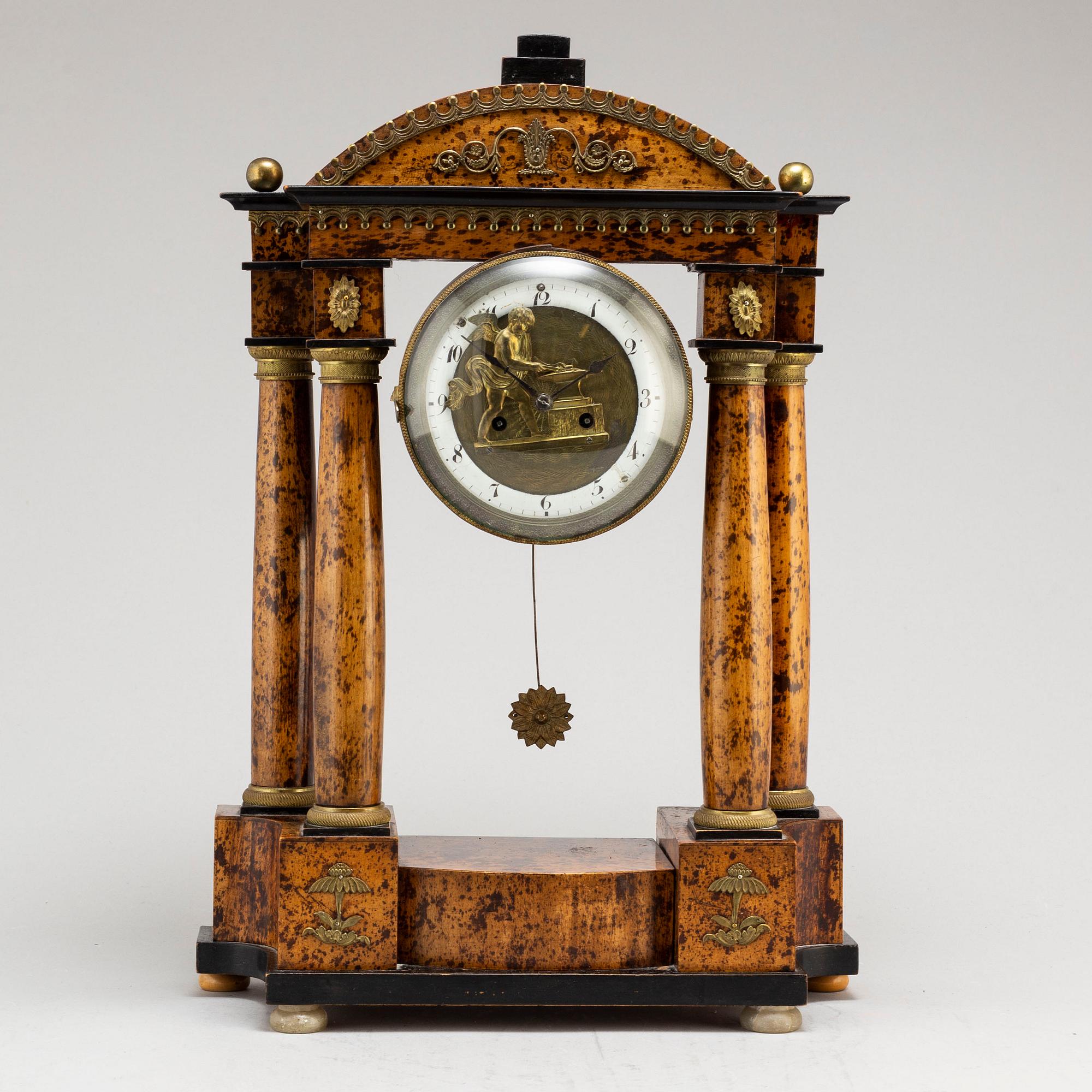 first pendulum clock was developed by