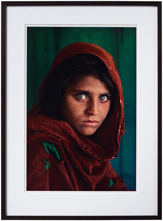 Steve McCurry, "Afghan girl", 1984. - Bukowskis