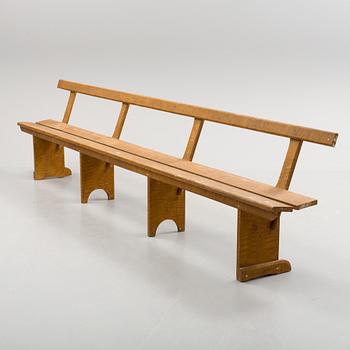 A bench, circa 1900. - Bukowskis