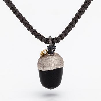 Ole Lynggaard, Kaulkoru "Acorn", stelringhopeaa, kultaa, timantti n. 0. ...