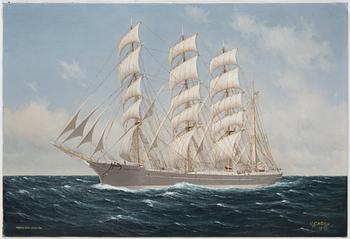 CARL GEORG WALLIN, Oil on canvas, signed and dated 1969. - Bukowskis